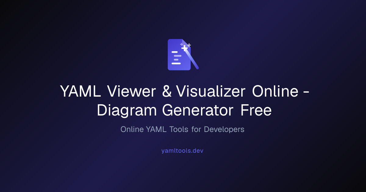 YAML Viewer & Visualizer Online - Diagram Generator Free